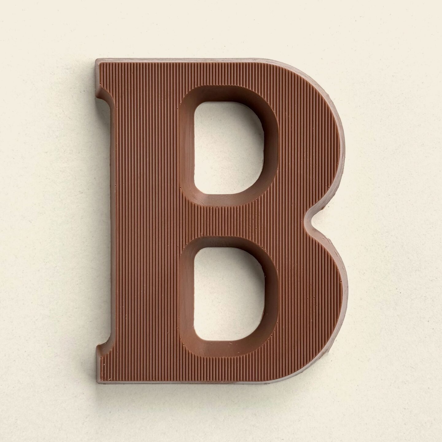 Chocoladeletter B melk 80 gram