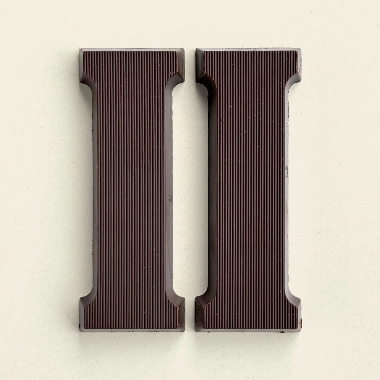 Chocoladeletter I puur dubbel 80 gram